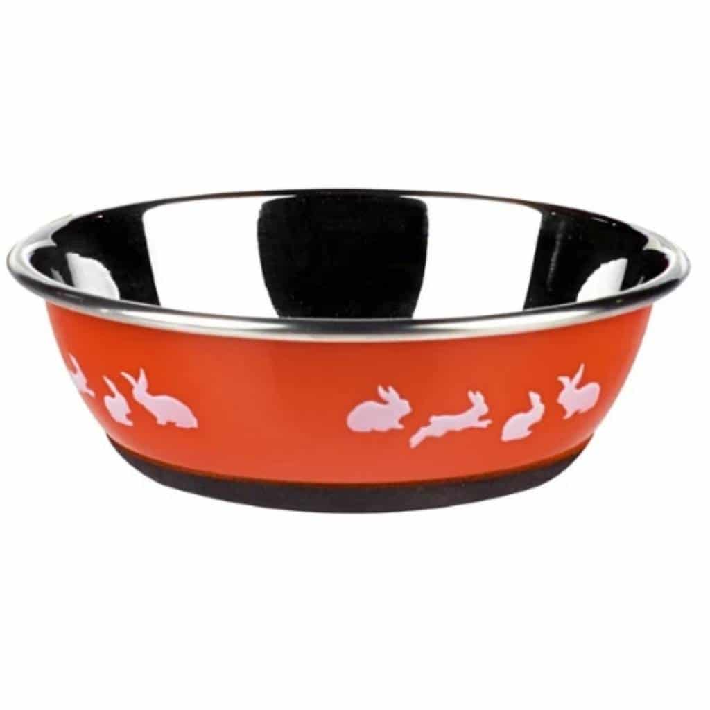 Posh Paws Stainless Steel Rabbit Dish 350ml - Shanklin Pet Stores Isle ...